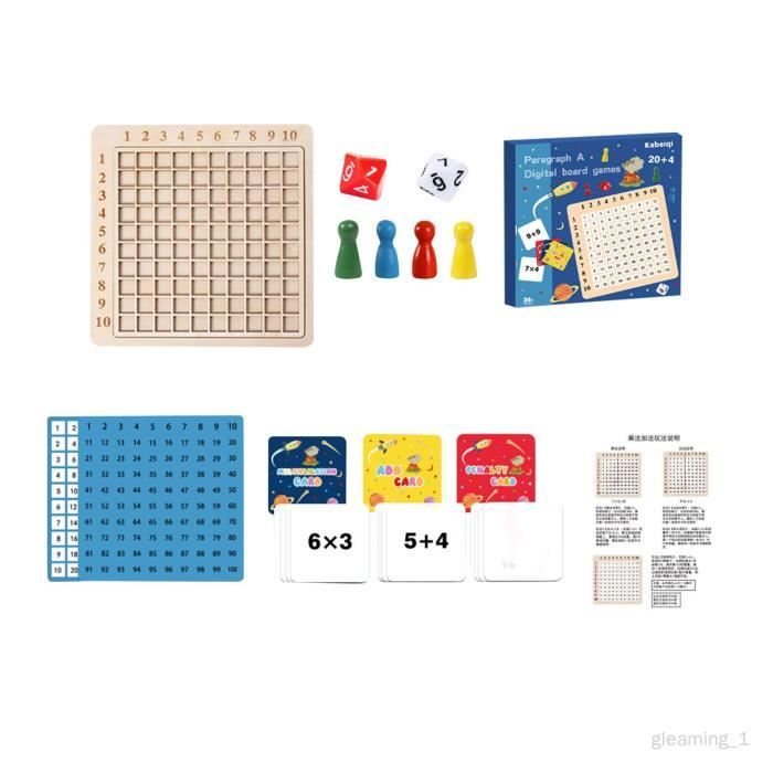Table de Multiplication - Montessori - Mathématique - Jouet pour ...