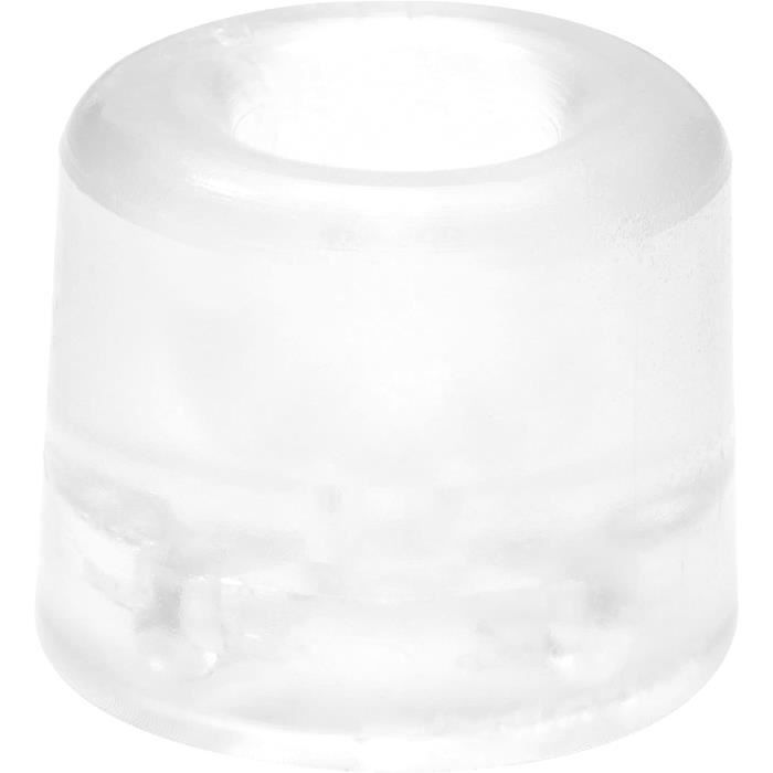 Butoir De Porte Volcan Mini Transparent-Diamètre Ø 30 X 24 Mm, À Visser ...