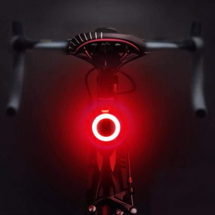 Vélo Lumière Modes D‘Éclairage Multi Vélo Lumière Usb Charge Led Bike ...