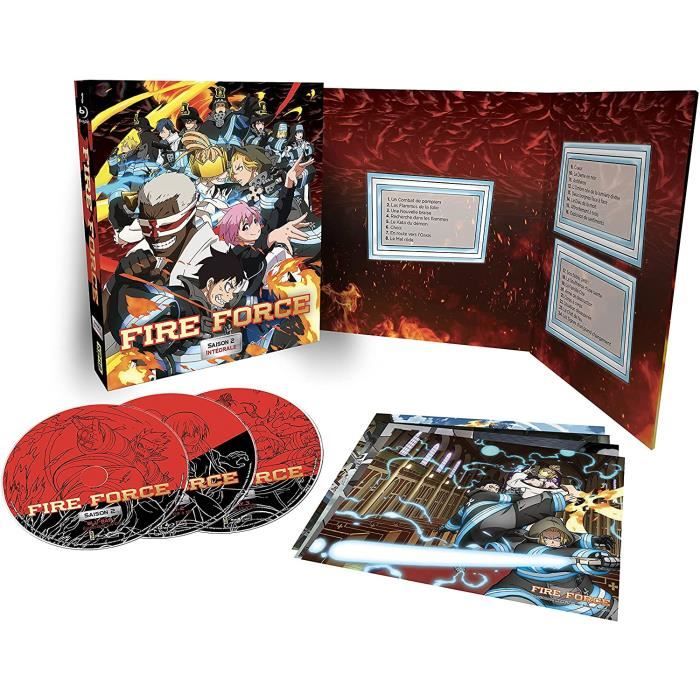 Coffret Blu-ray - Fire Force - Saison 2 - Edition Collector limitée ...