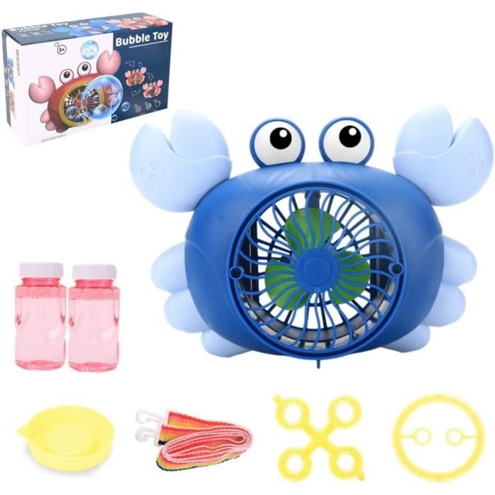 Macchina per Bolle, 3 en 1 Machine à Bulles Dessin Animé Crabe ...