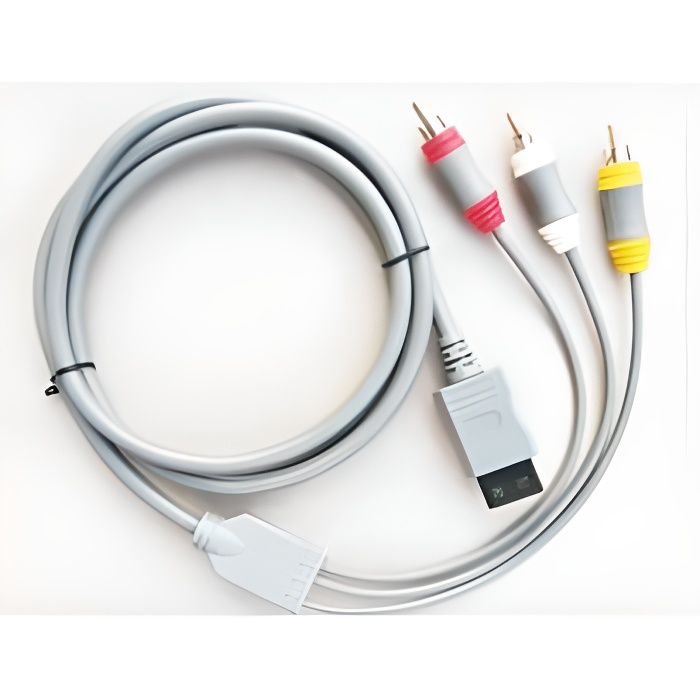Cable AV pour Nintendo Wii (Dragon) - Cdiscount Informatique