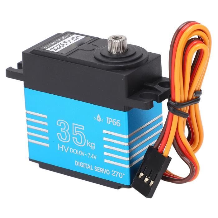 Servomoteur Numérique 35Kg en Alliage d'Aluminium pour Voitures et ...