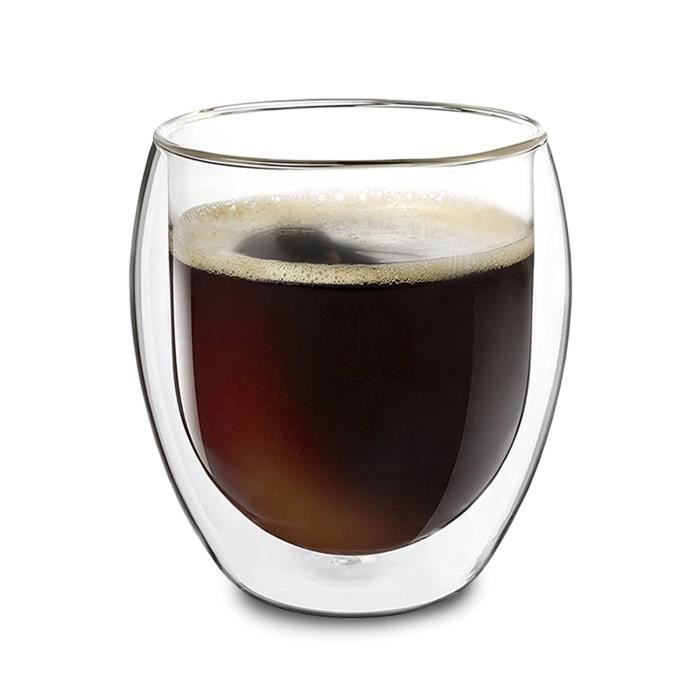 Verre à double paroi - Feelino by Klarstein DUOS Jumbo - Set de 6 ...