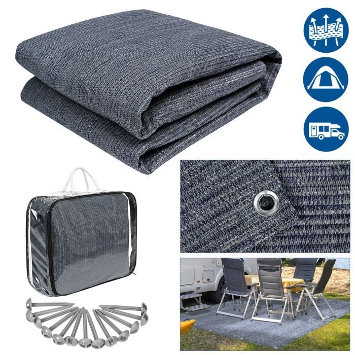 Tapis de Camping - LILIIN - 2,5x4m - Résistant aux intempéries - Sac de ...