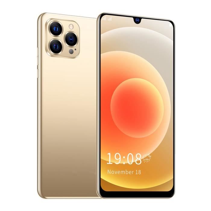 Omabeta Téléphone intelligent LANDVO IP12 PRO+ Smartphone Double Carte ...