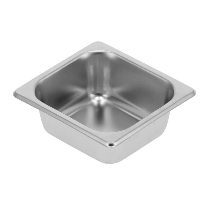 Qiilu bassin de buffet Bassin en acier inoxydable bol alimentaire ...