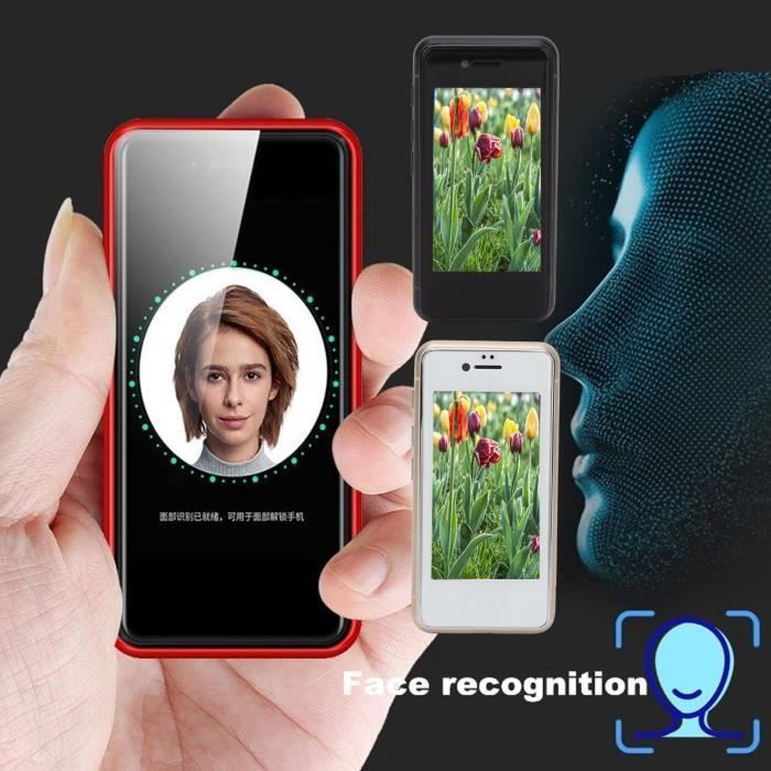 Face Unlock Mini Smartphone WiFi GPS 1GB 8GB Quad Core Android Kids ...