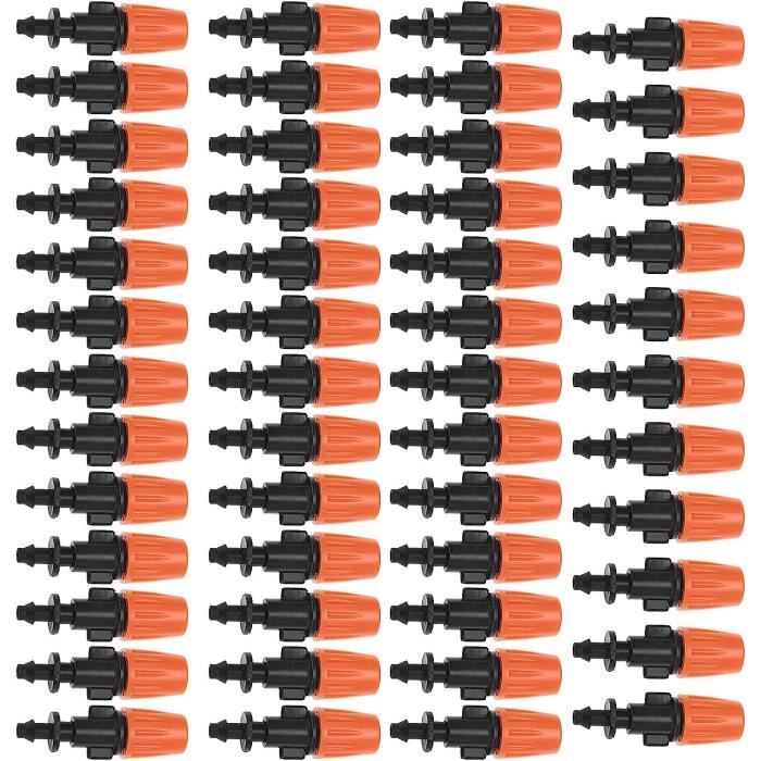 Goutteur Arrosage Lot De 50, Goutteur Irrigation Goutteur Réglable ...