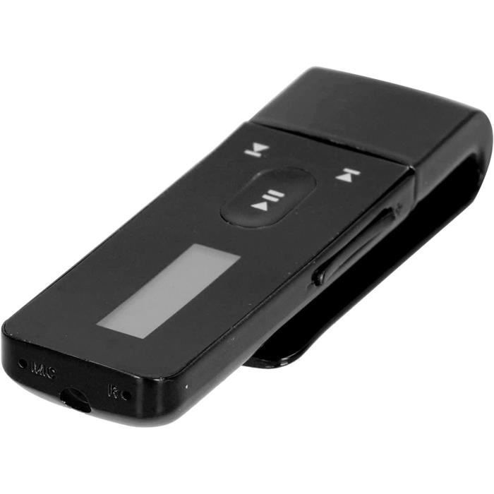 Mini Lecteur Mp3 Walkman Clip, Lecteur De Musique Enregistreur Vocal ...