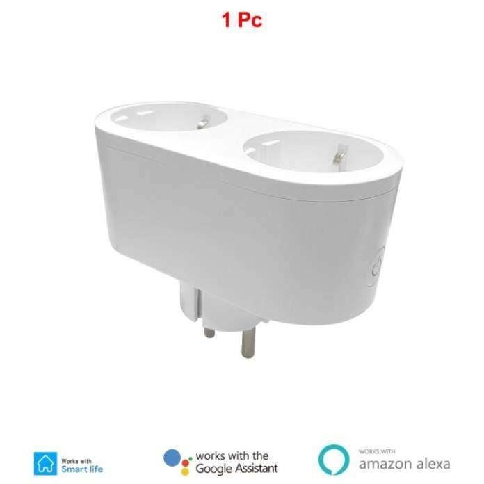 WD05776-MULTIPRISE,Double prise Wifi intelligente ue. 16a. avec ...