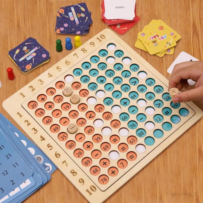 Table de Multiplication - Montessori - Mathématique - Jouet pour ...