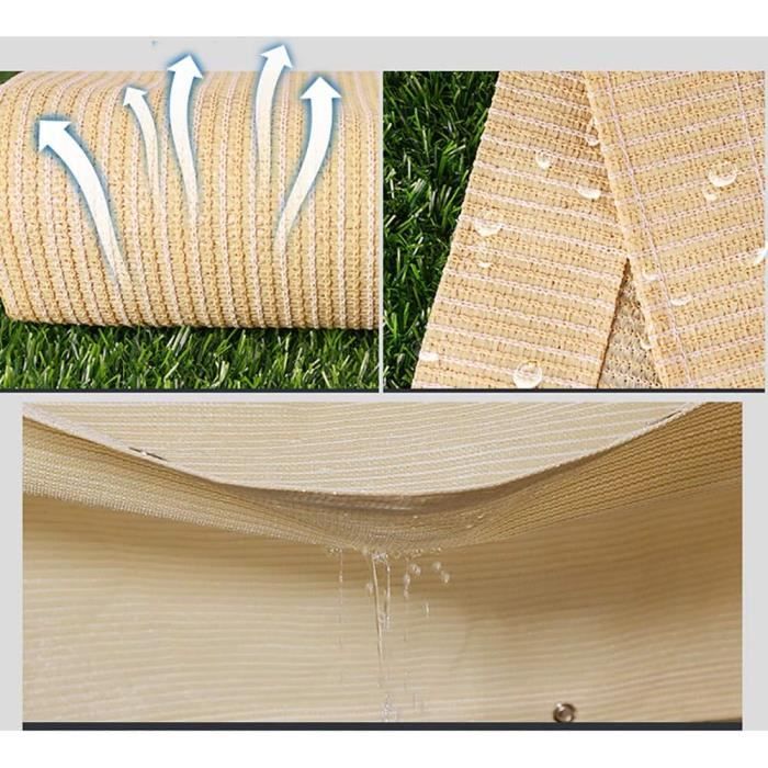 Filet D'ombrage Serre,Toile D'ombrage avec Œillets,Tissu D'ombrage Impermeable 2mX3m, 2mX4m ...