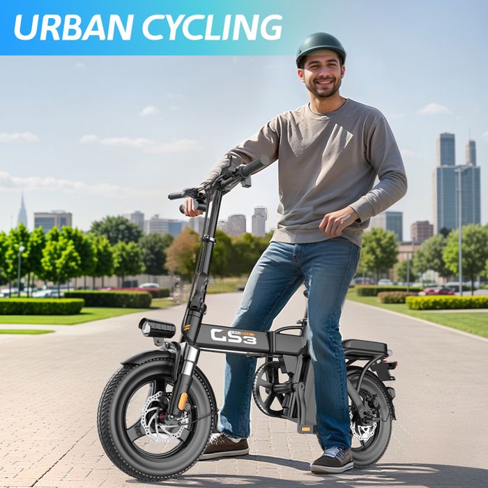 Vélo électrique pliable urbain Toofly GS3, batterie 48 V 15 Ah, noir ...