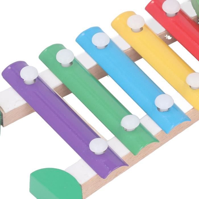 Xylophone en bois - ESTINK - Multicolore - Jouet à percussion pour bébé ...