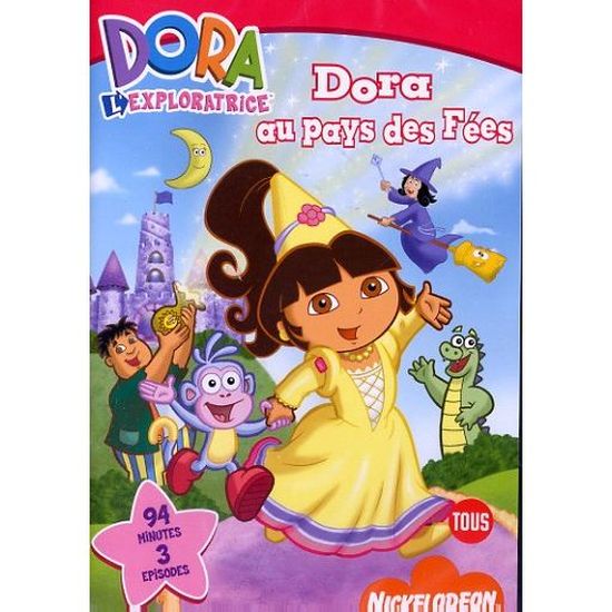DORA L'EXPLORATRICE Vol.11 : Au pays des fées - Cdiscount DVD
