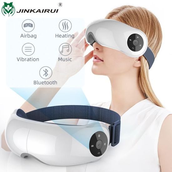 K-301 - Masseur oculaire intelligent à Vibration par Airbag, Bluetooth ...
