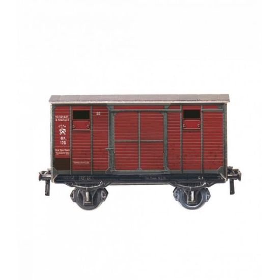 Umbum Wagon couvert à deux essieux - UM383 - Cdiscount Jeux - Jouets