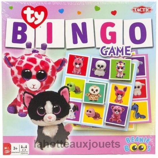 Jeu de société - GOLIATH - TY BEANIE BOOS LOTO - Pour enfants ...