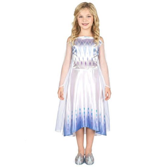 Costume de carnaval Disney Frozen Elsa - DISGUISE - Taille 109-123 cm ...