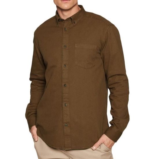 Chemise Marron Homme Only & Sons Bryce Brown - Cdiscount Prêt-à-Porter