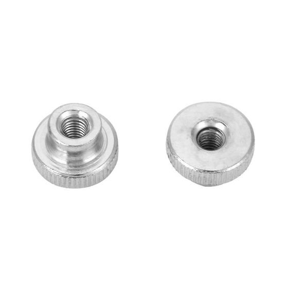 LEX crou de poignée M3 M4 M5 M6 M8 M10 en acier au carbone nickelé à serrer à la main les écrous ...