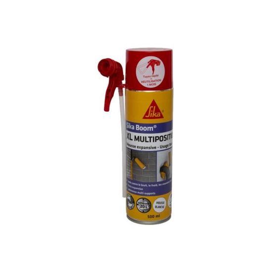 Mousse expansive SIKA Boom XL Multiposition - Blanc - 500 ml ...