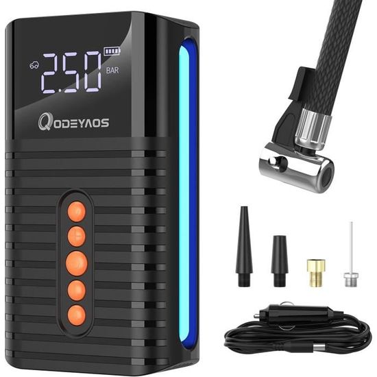 Pompe à air électrique sans fil [6000 Mah et batterie 12 V DC ...