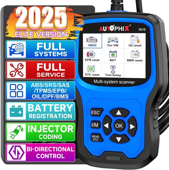 AUTOPHIX 7610 Elite Système Complet OBD2 Appareil de Diagnostic ...