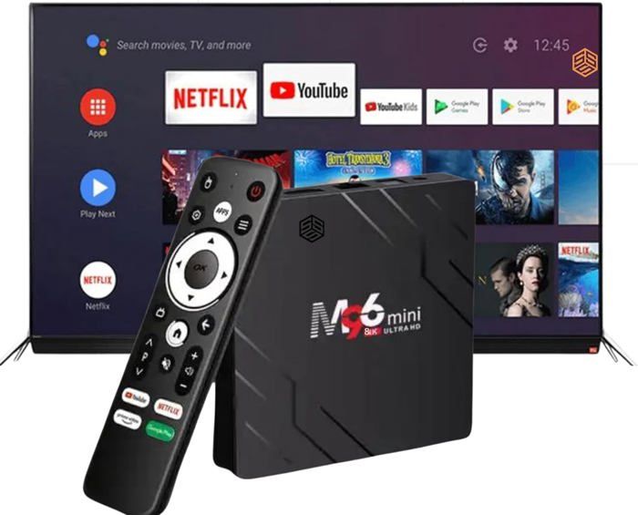M96 Mini 8K Ultra HD Latest Android TV 13.Dual WiFi,2g/16g LED ...