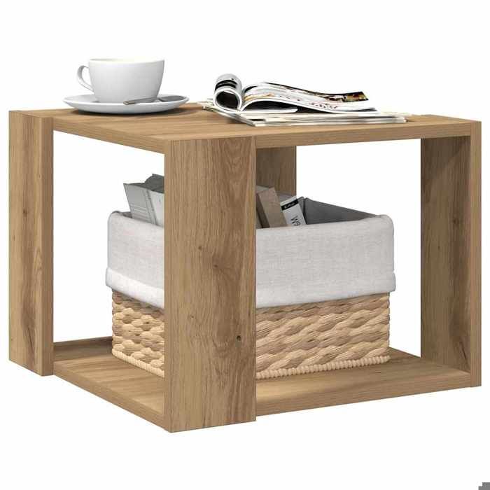 "Bon plan" Table basse/table d'appoint - JILI HOT - chêne artisanal ...