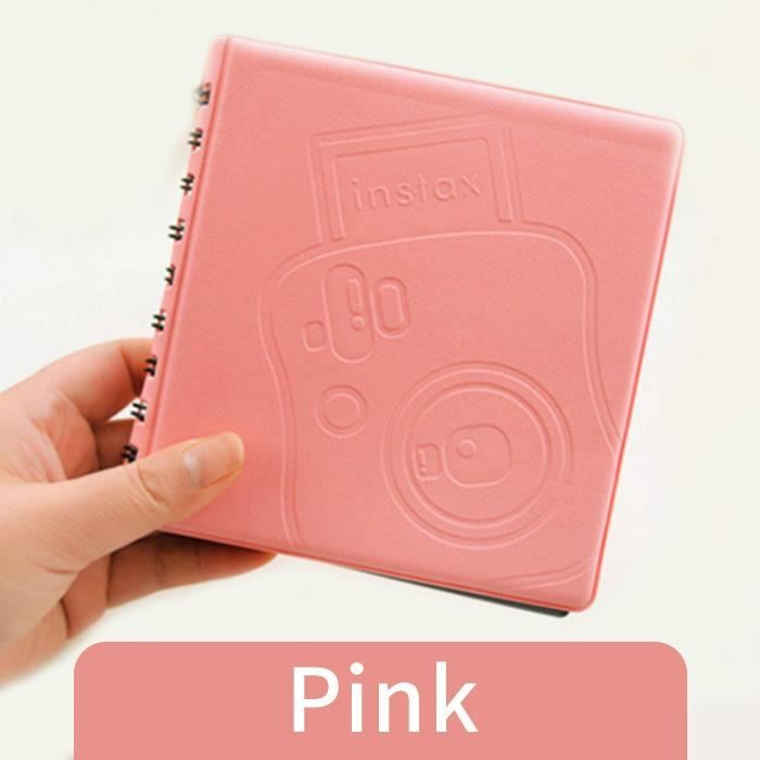 Rose-Mini Album Photo instantané de 3 pouces, 68 pochettes, Compatible ...