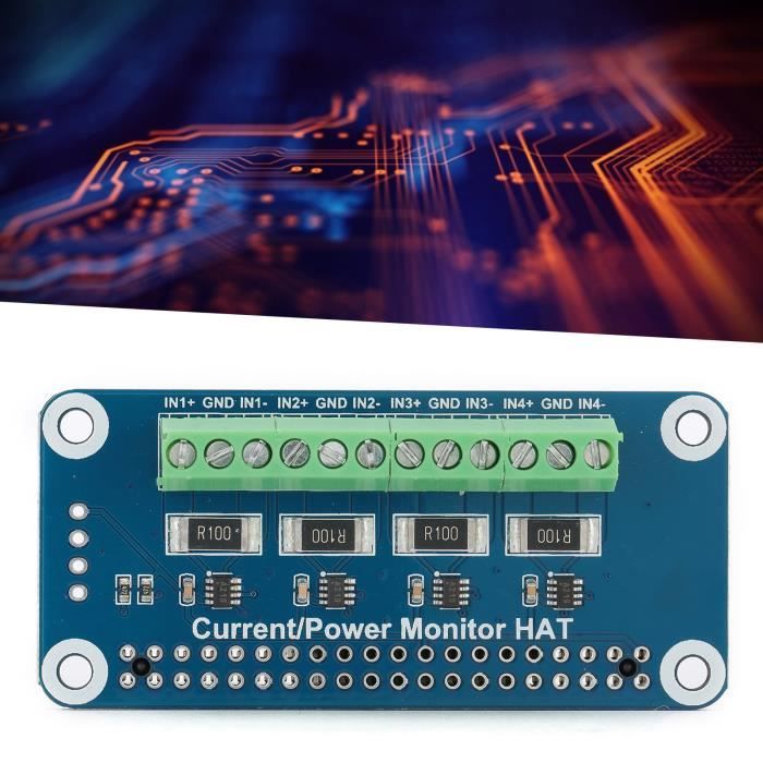Sense HAT pour le moniteur de consommation d'énergie de tension de ...