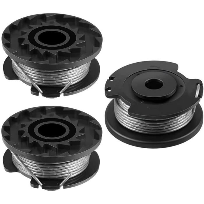 3 Pièces F016800569 Bobines de fil de Rechange pour débroussailleuse Bosch EasyGrassCut ...