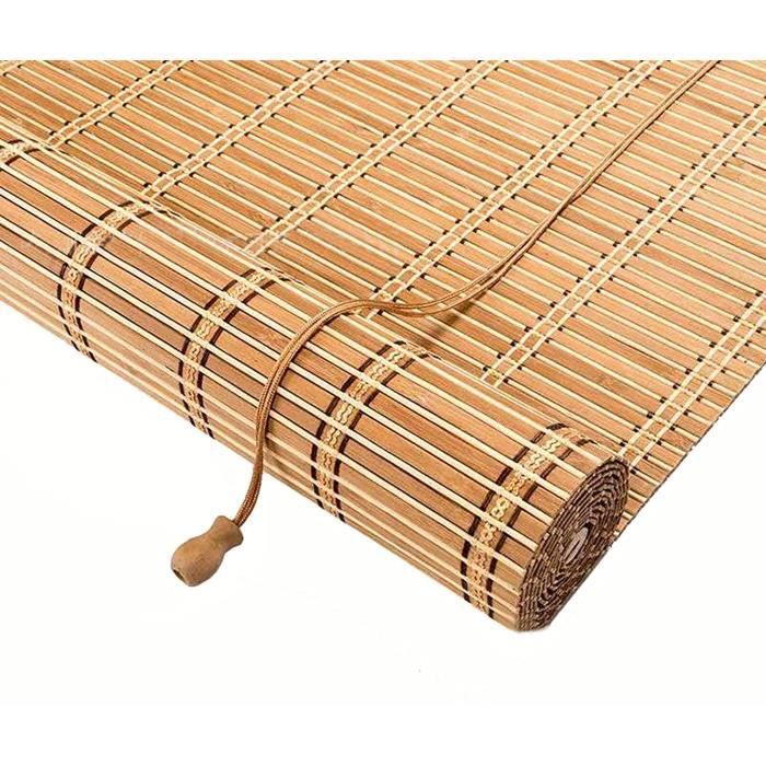 Store à Rouleau en Bambou Naturel,Store Enrouleur Exterieur,Stores en ...