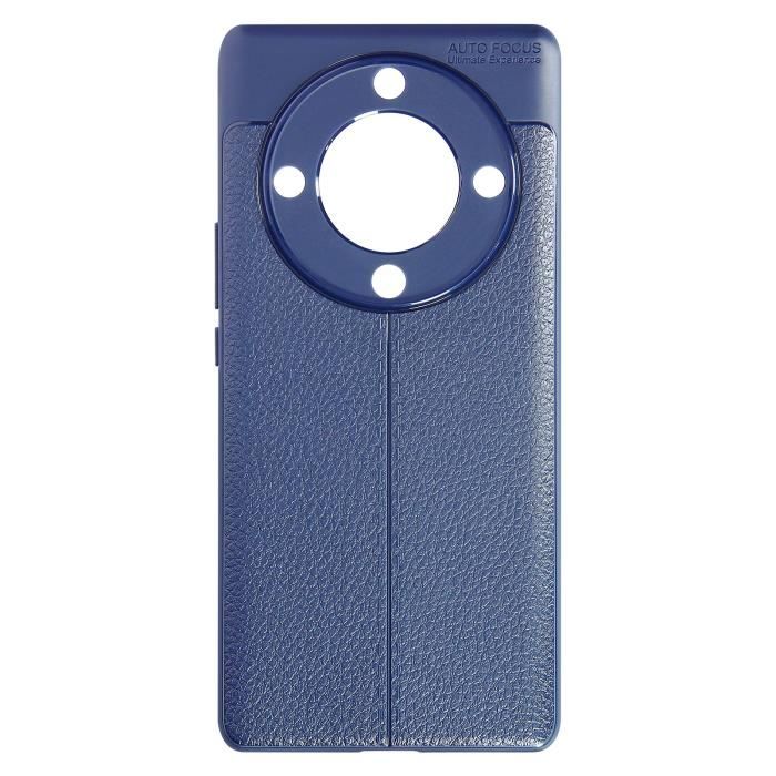 Coque - Honor - Magic 5 Lite 5G - Effet Cuir - Antichocs - Silicone Gel ...