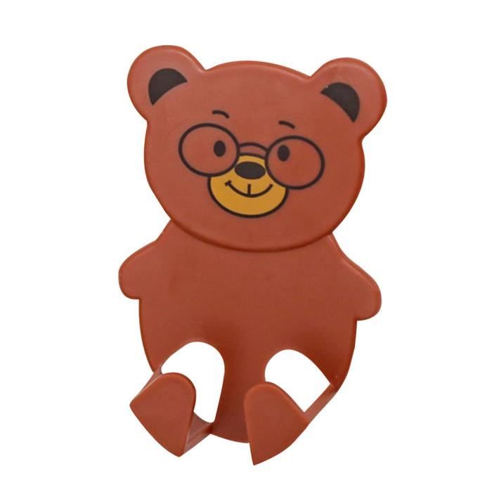 Belle Crochet Cartoon multifonction collant crochet Strong [Brown ...