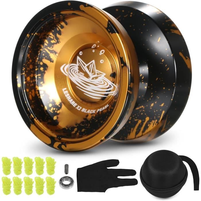 Yoyo Ball En Aluminium - Cadeau Compétitif Yo Yo Avec Gant À Cordes Et ...