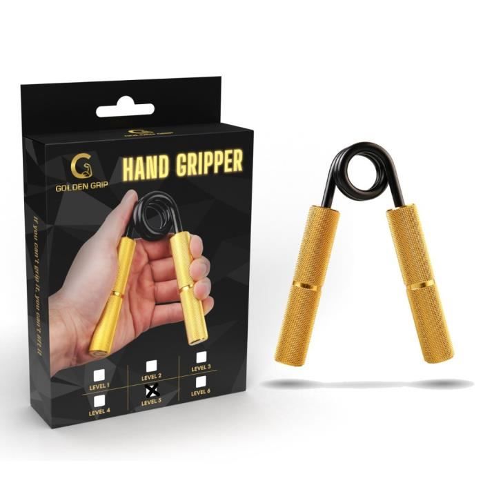 Hand Gripper Level 5 (112kg/250lbs) - Cdiscount Sport