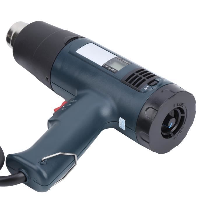 Tbest Pistolet à air chaud 220V Pistolet à Air Chaud Professionnel ...