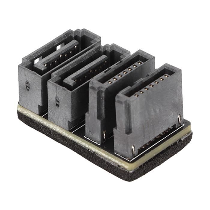 TMISHION Interface double SATA 7 broches SATA 7Pin double interface des ...
