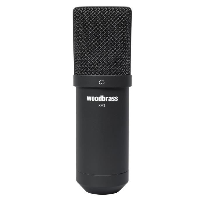 Microphone - WOODBRASS - XM1 - Cardioïde - Enregistrement Voix et ...