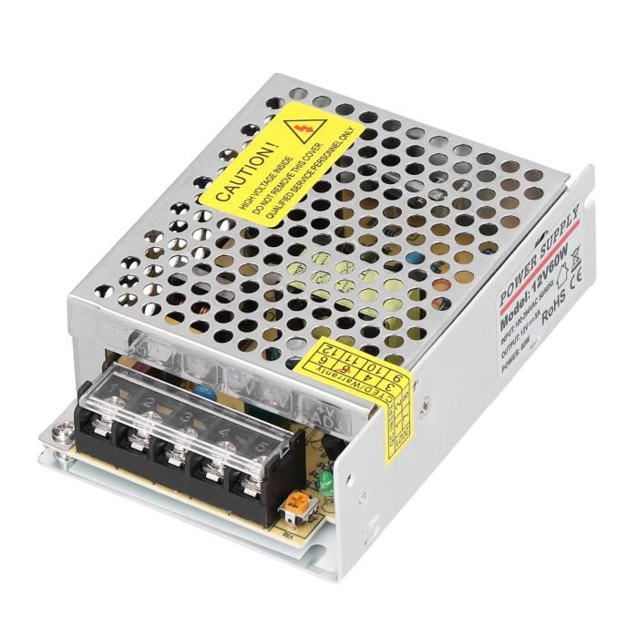 Alimentation à découpage - YOSOO - Modèle YY-60-12 - 60W - Alliage d ...