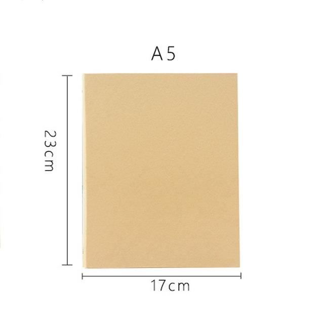 Album photo,A5 White core--Album Photo En Papier A4 Kraft À Feuilles ...