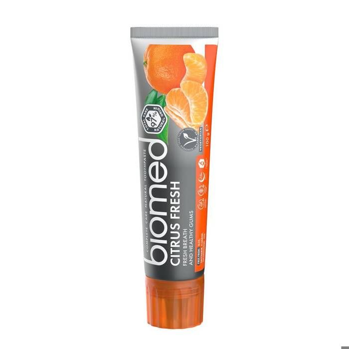 Dentifrice - Splat Biomed Citrus Fresh 100 g - Vegan - Renforce l'émail ...