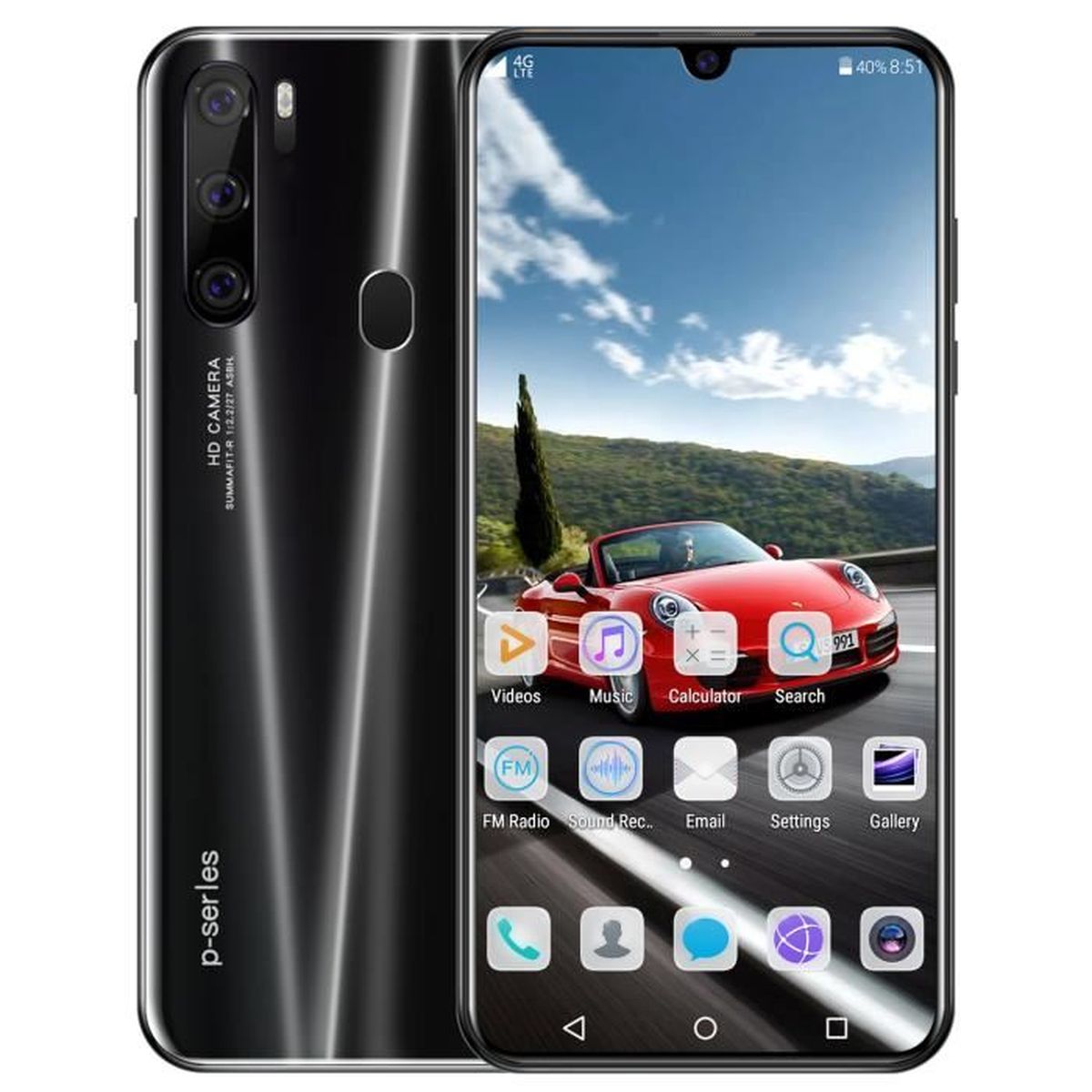 NOUVEAU 6.3 pouces 2 + 32G Smart Phone Unlocked Phone Nouveau scellé ...