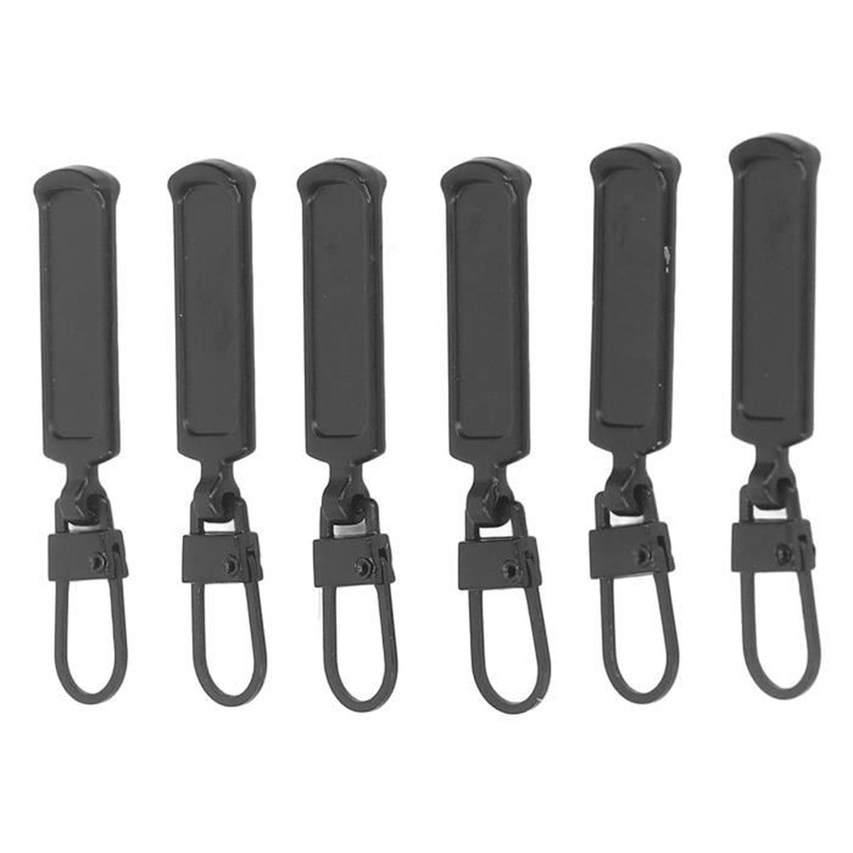 Sonew Languette de tirette de tirette Lot de 6 languettes de fermeture ...