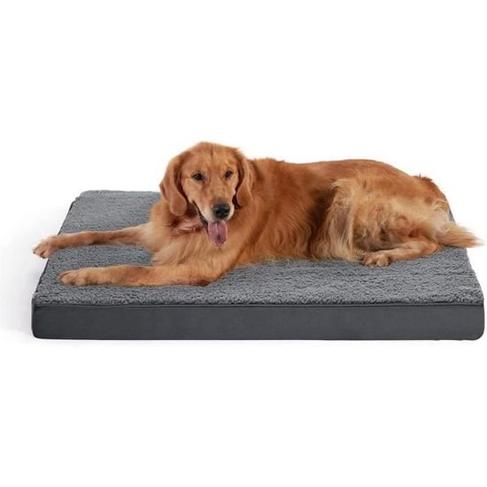 Coussin Chien Dehoussable Orthopédique -Tapis pour Chien Grande Taille ...
