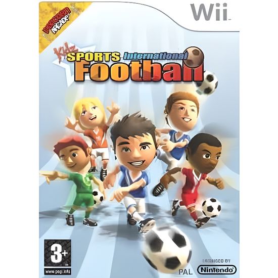 Jeu de foot pour enfants - WII - Kidz Sport : International Football ...