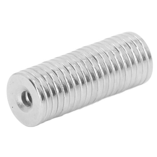 Cikonielf trou aimant Aimant de Trou, Aimants en Néodyme 20 Pièces d ...